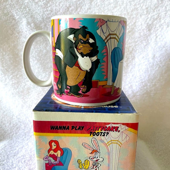 Disney | Kitchen | Disney Mugcup Who Framed Roger Rabbit Jessica Rabbit ...